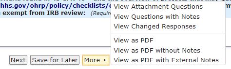 Research Protocol Submissions Through IRBManager